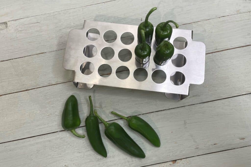 Jalapeño grill rack - Westlandpeppers