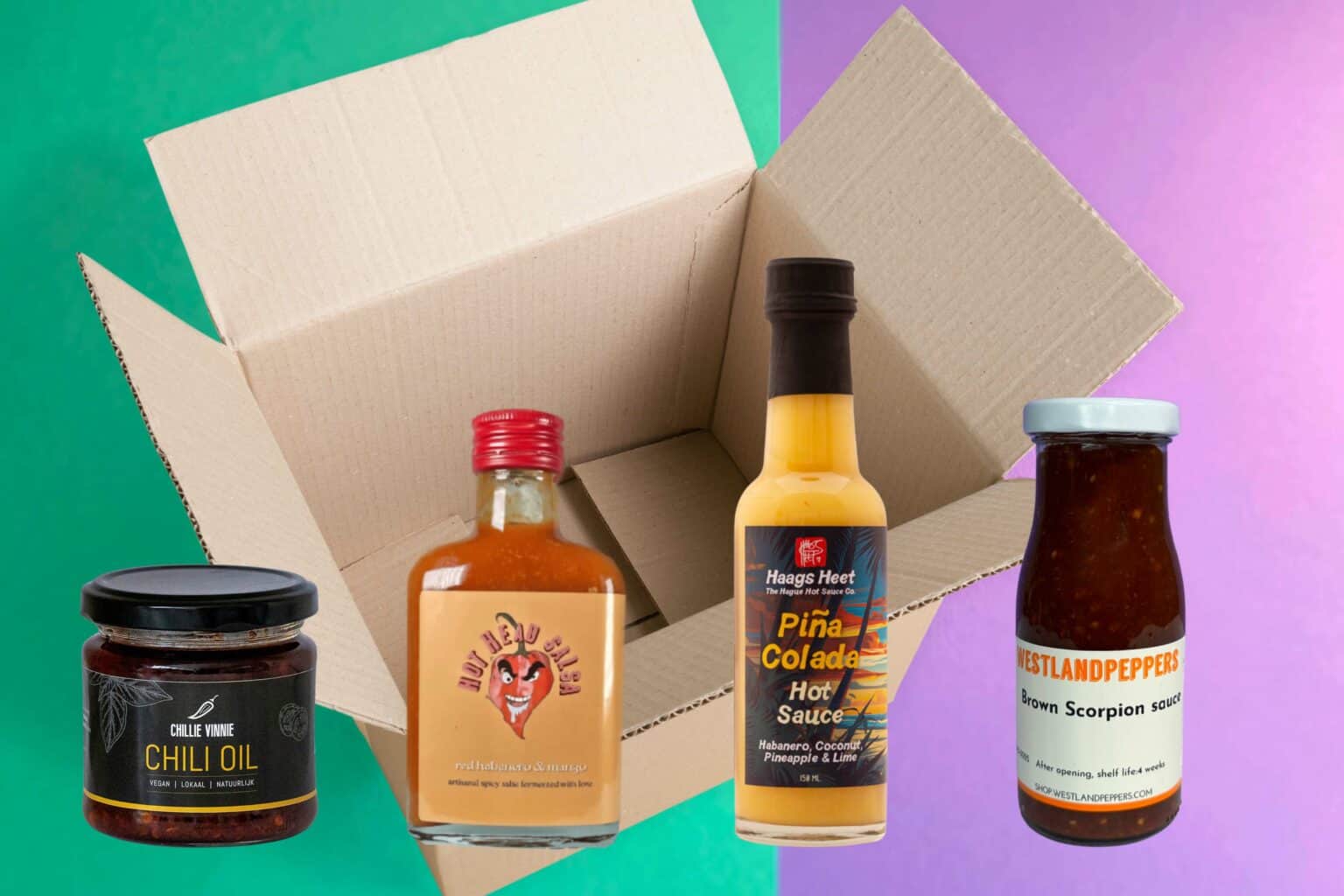 Hot Sauce Box - Westlandpeppers