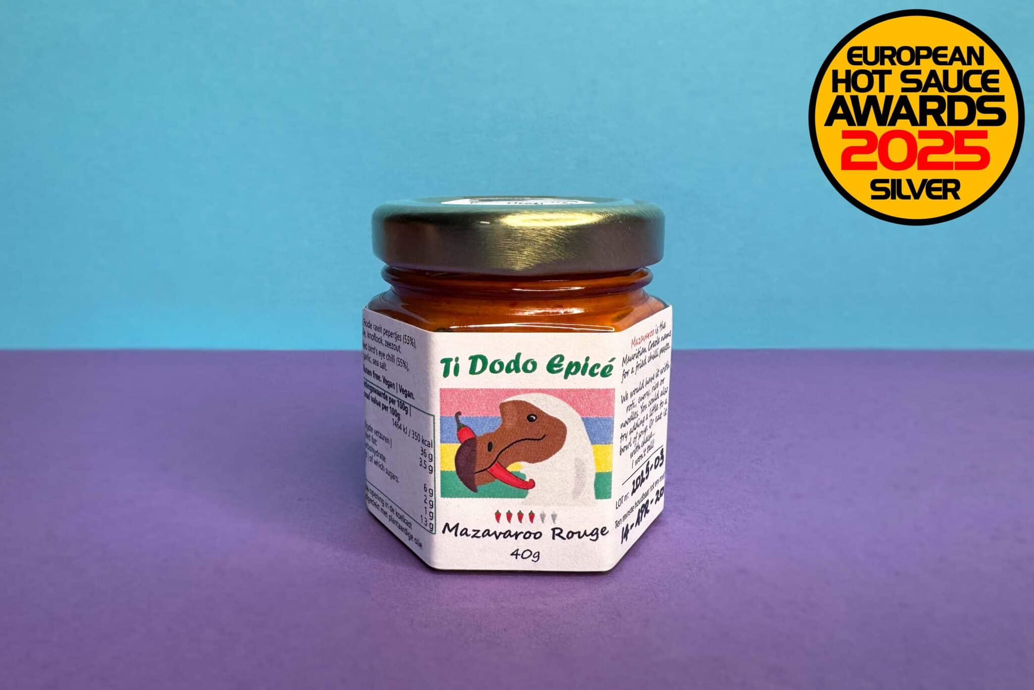 Mazavaroo Chili Paste - Ti Dodo Epicé - Westlandpeppers